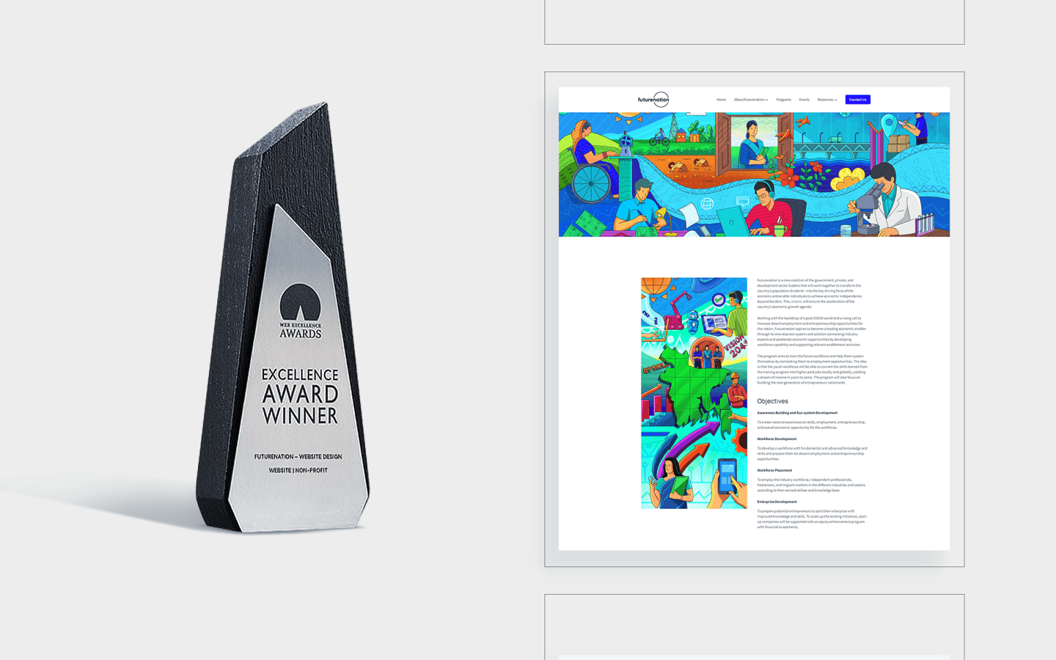 Notionhive wins at the 8th Web Excellence Awards Competition