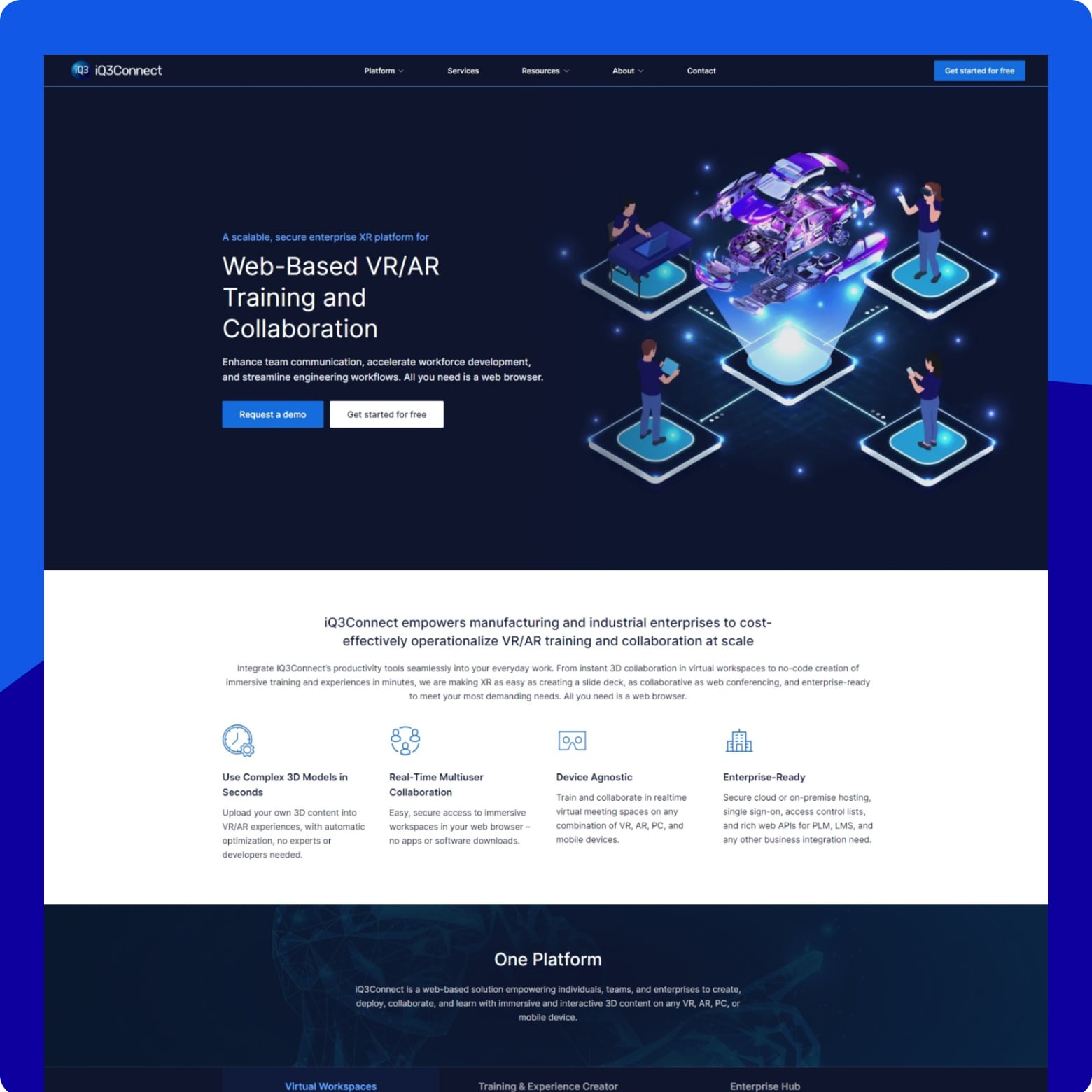 iQ3Connect's user-centric website transformation - Notionhive