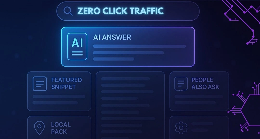 How Zero Click Traffic Could Be Your Key SEO Advantage?